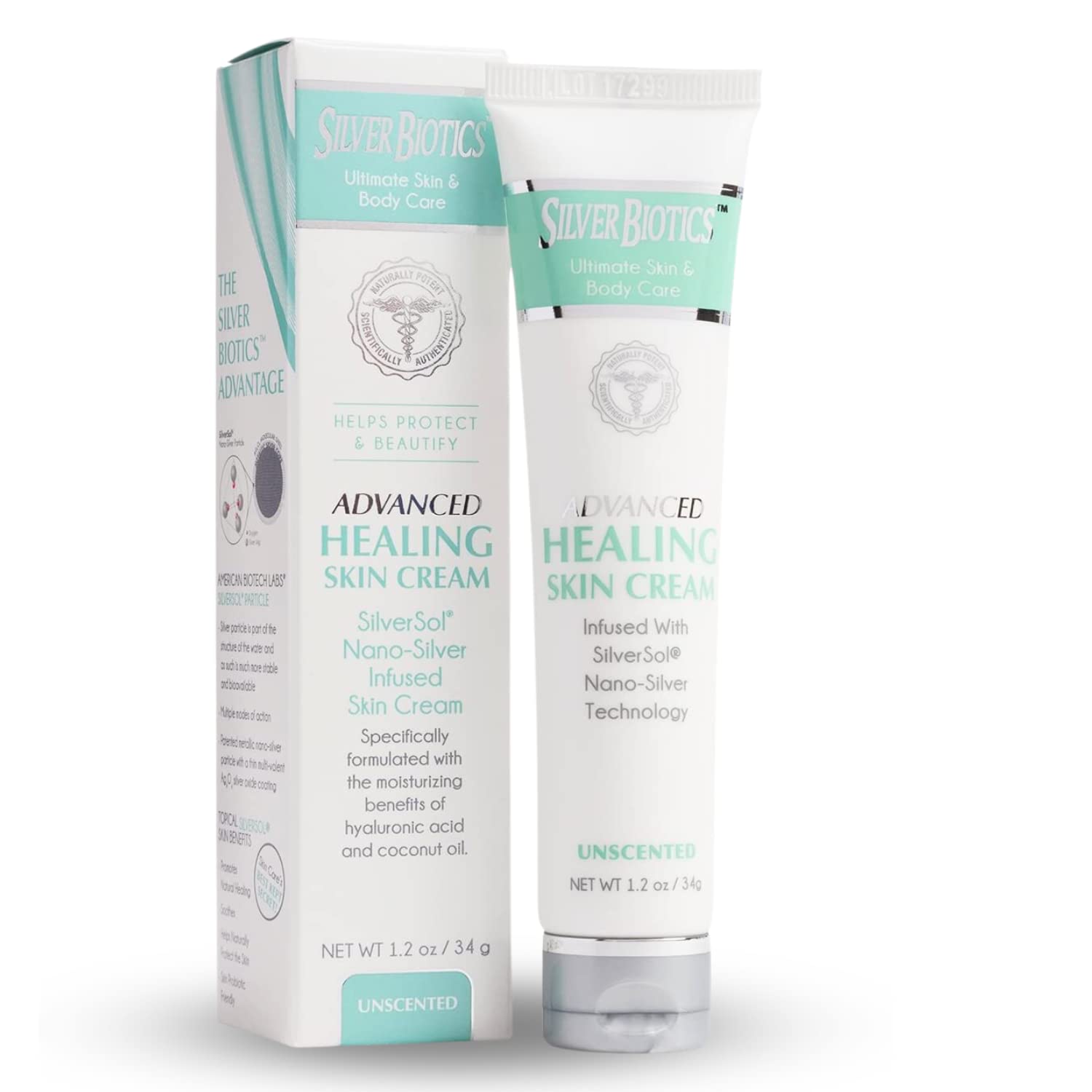 Silver Healing Skin Cream – terra supplements + superfoods